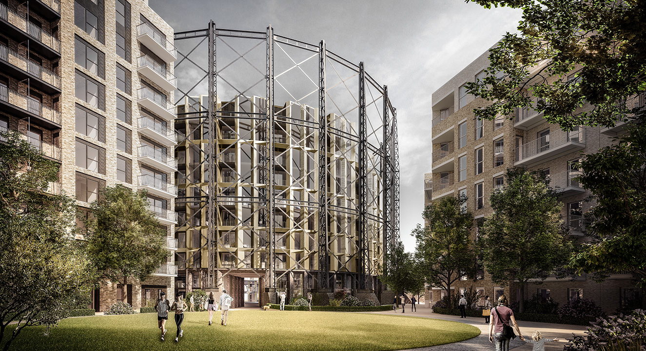 Gas Holders | Repurposing of Listed Structures London | Gas Works ...